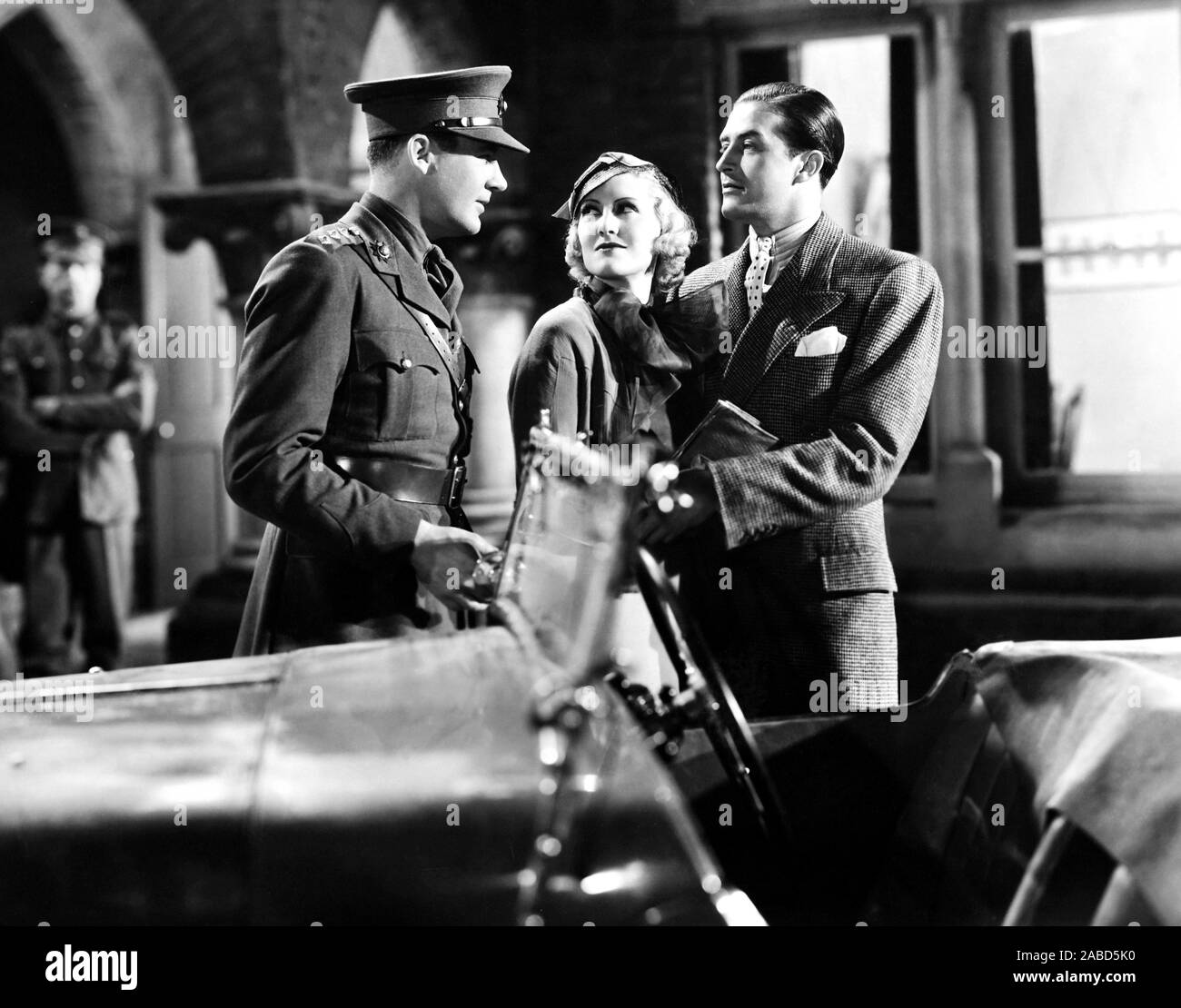 ORDERS IS ORDERS, from left, Ian Hunter, Jane Carr, Ray Milland, 1934 ...
