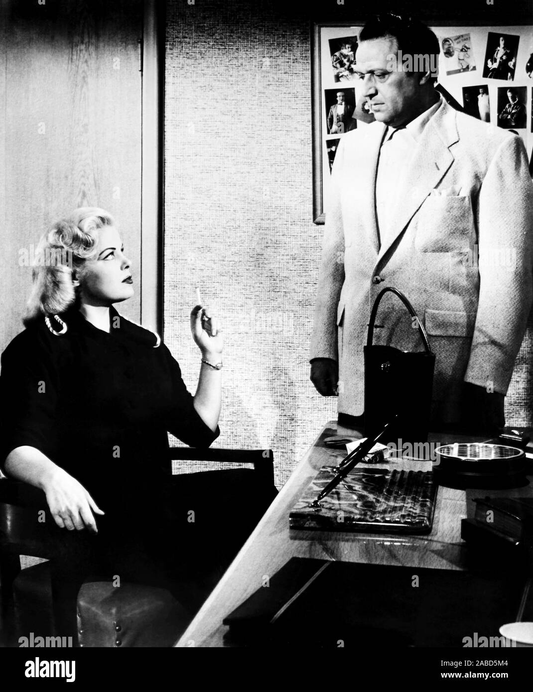 THE OTHER WOMAN, from left, Cleo Moore, Hugo Haas, 1954, TM & Copyright ...