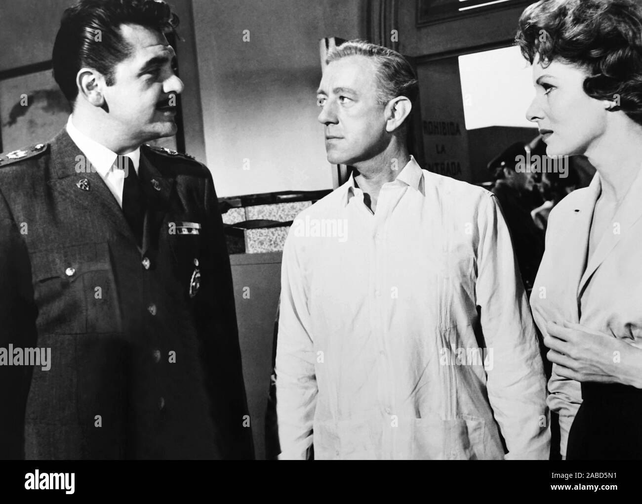 OUR MAN IN HAVANA, from left: Ernie Kovacs, Alec Guinness, Maureen O ...