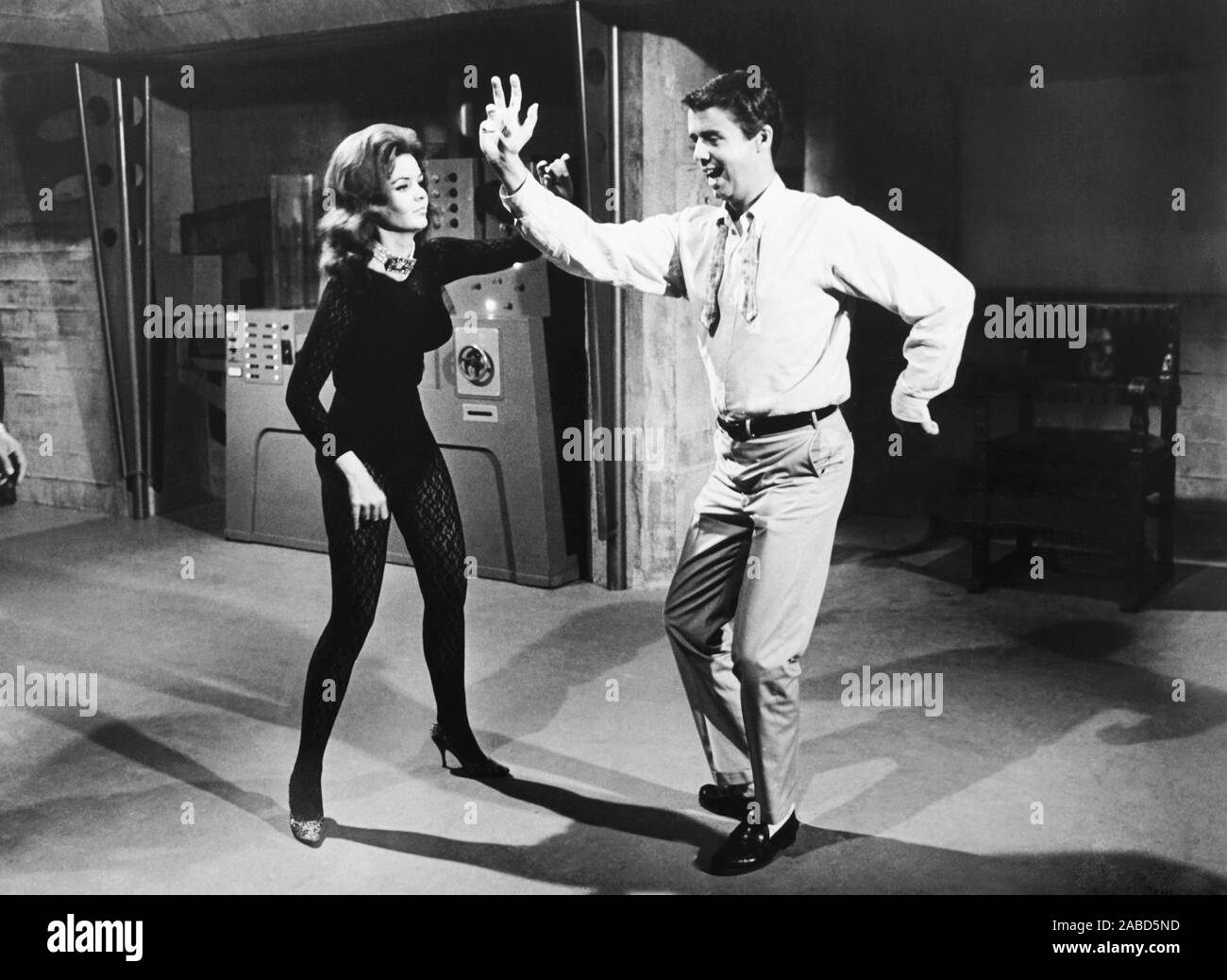 OUT OF SIGHT, from left: Deanna Lund, Jonathan Daly, 1966 Stock Photo ...
