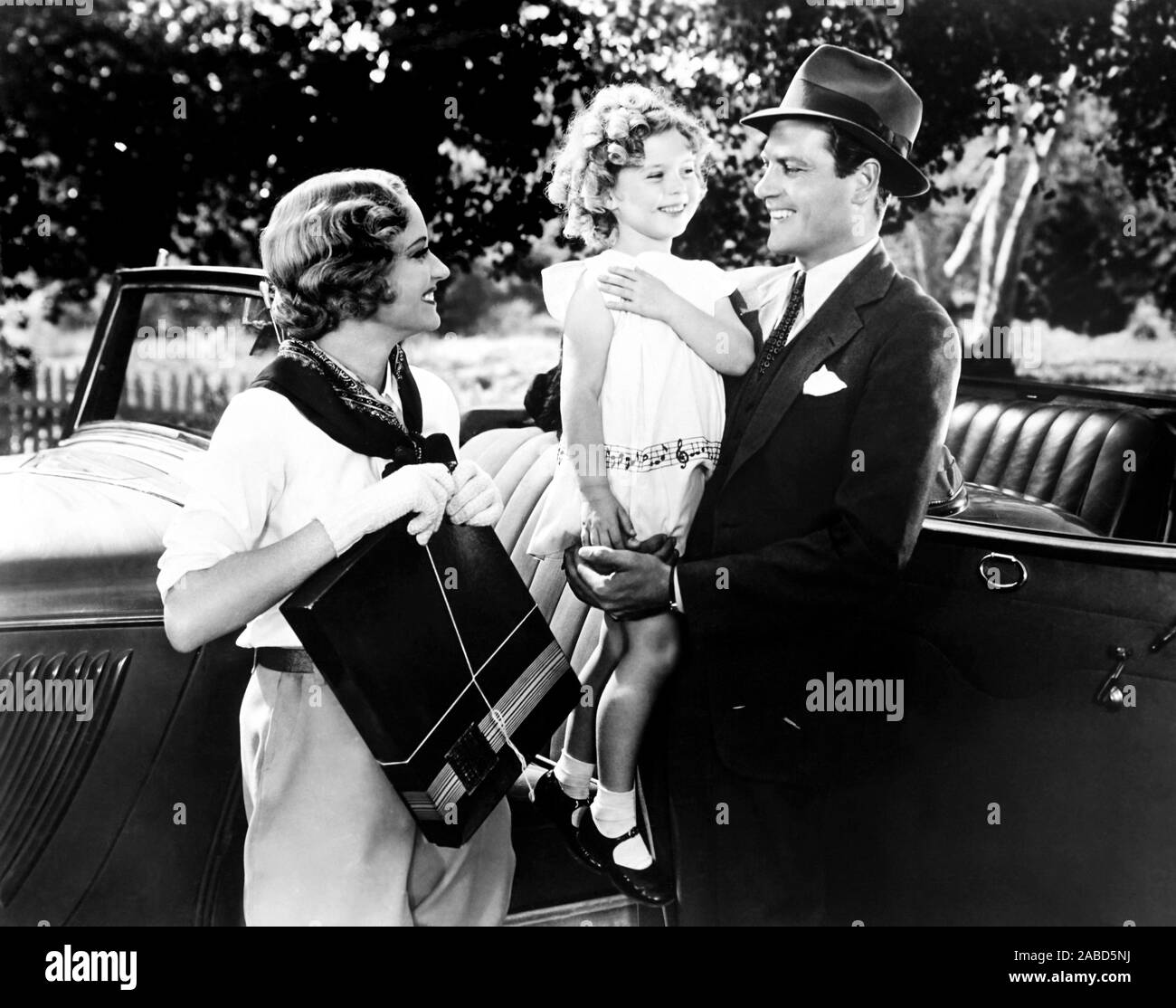 OUR LITTLE GIRL, from left, Rosemary Ames, Shirley Temple, Joel McCrea ...