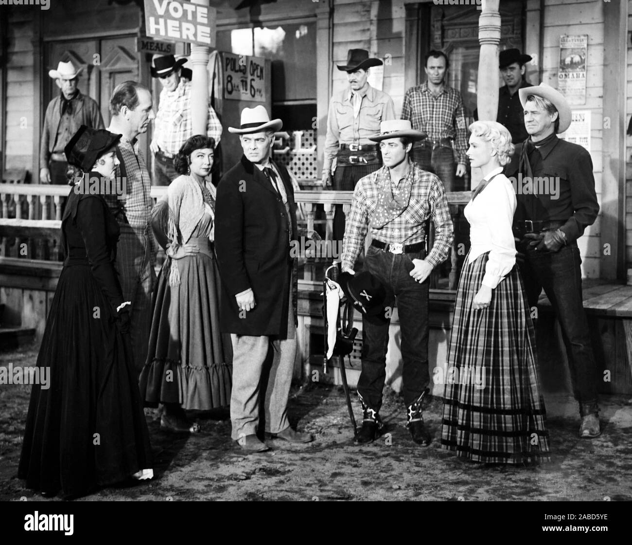 THE PARSON AND THE OUTLAW, from left, Jean Parker, Signe Hack, Marie ...