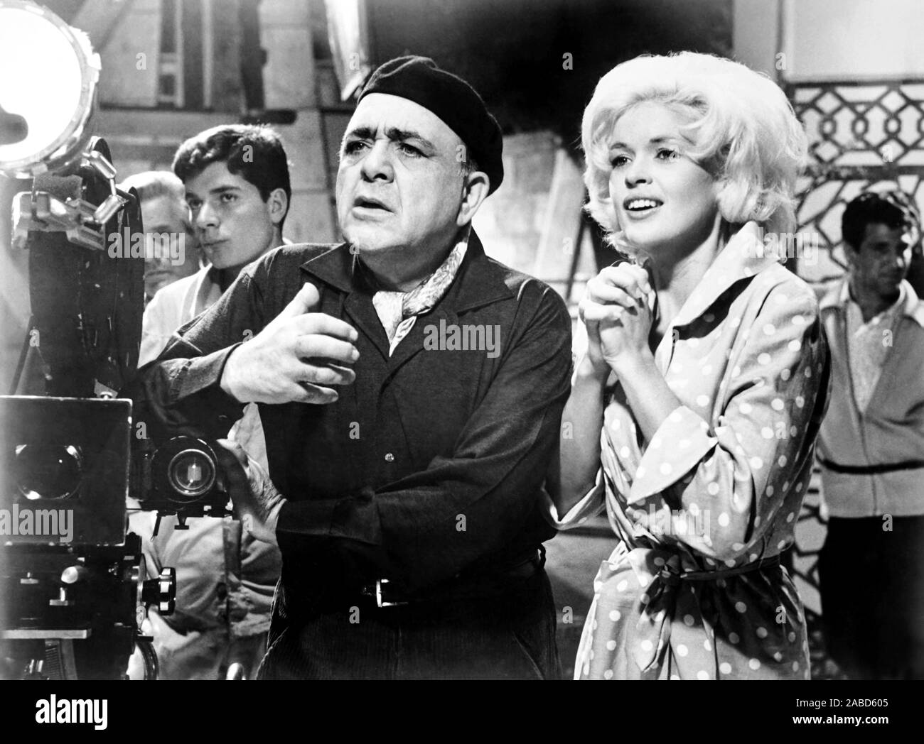 PANIC BUTTON, from left, Akim Tamiroff, Jayne Mansfield, 1964 Stock Photo - Alamy