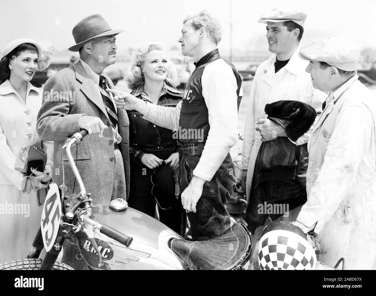 THE PACE THAT THRILLS, from left, Carla Balenda, Robert Armstrong, Cleo ...