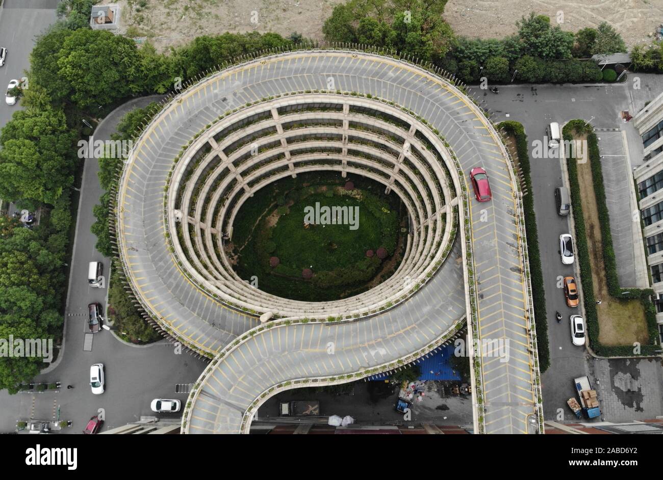 Circular Parking Lot High Resolution Stock Photography and Images - Alamy