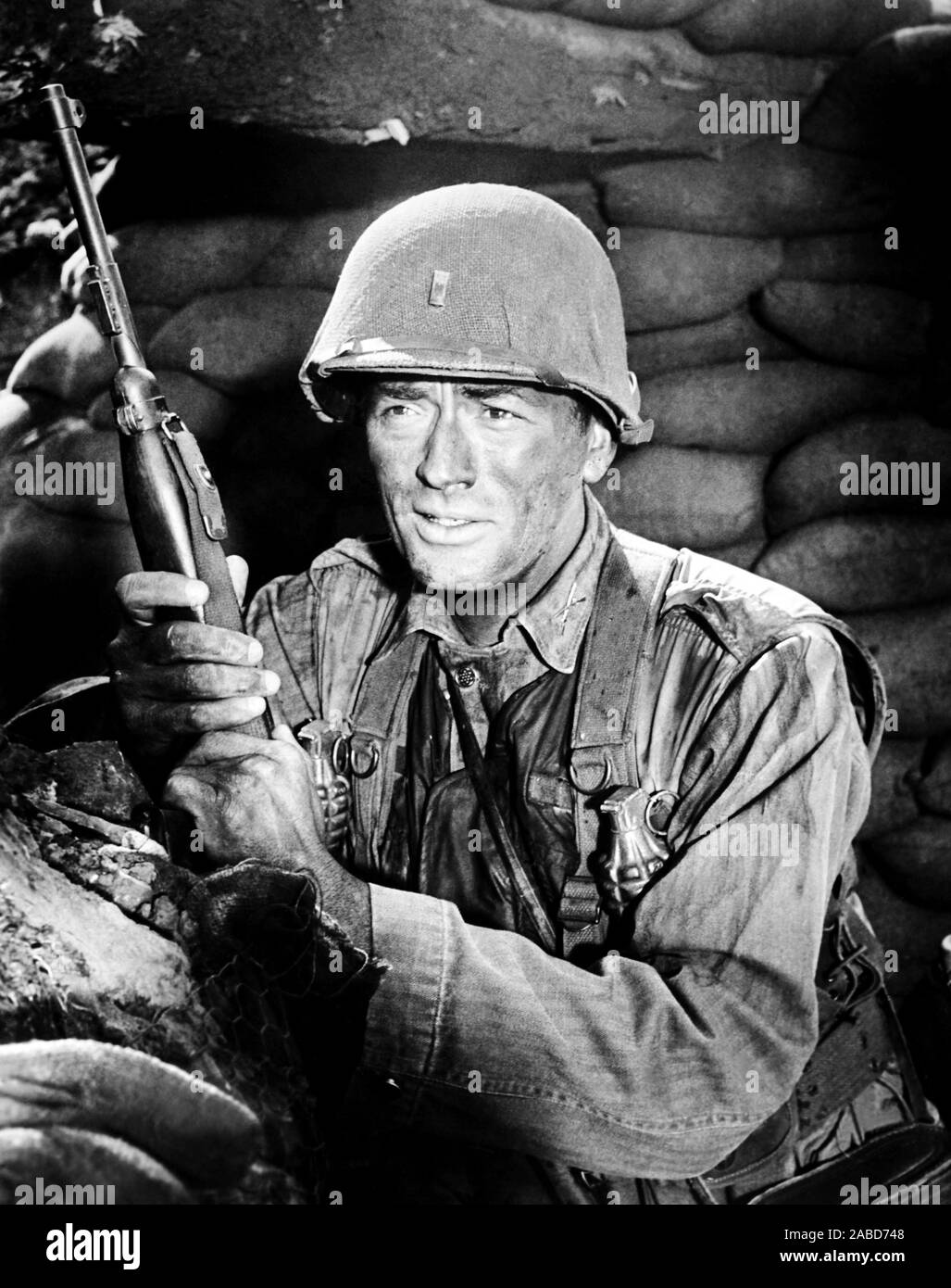 PORK CHOP HILL, Gregory Peck, 1959 Stock Photo - Alamy