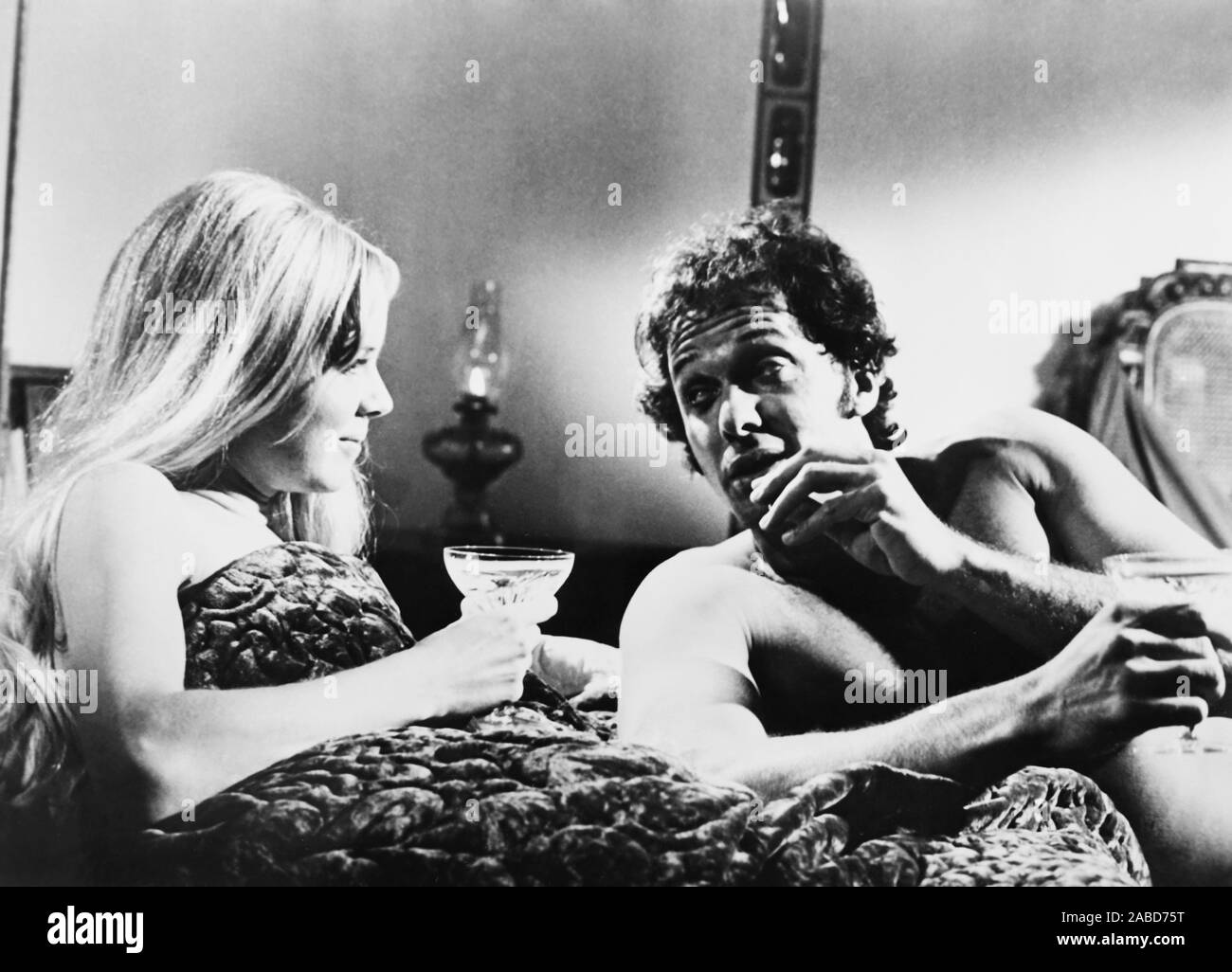 POINT OF TERROR, from left: Lory Hansen, Peter Carpenter, 1973 Stock ...