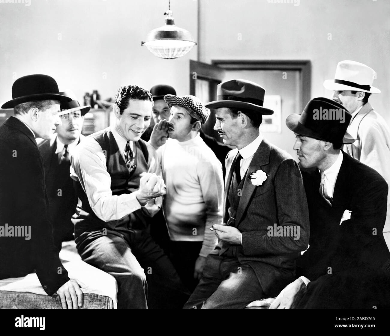 THE PRIZEFIGHTER AND THE LADY, from second left, Max Baer, Vince ...