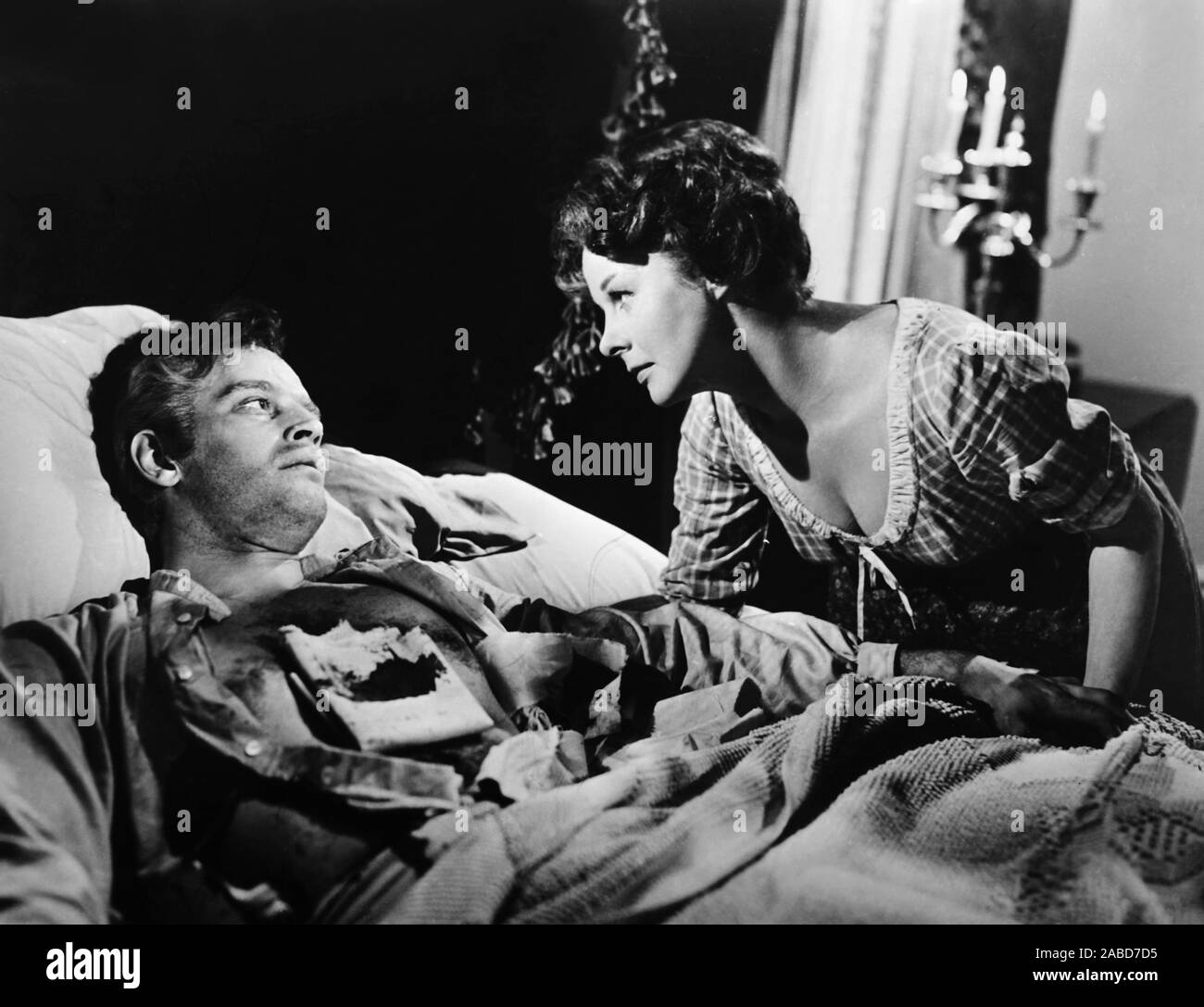 THE PRESIDENT'S LADY, from left, Charlton Heston, Susan Hayward, 1953 ...