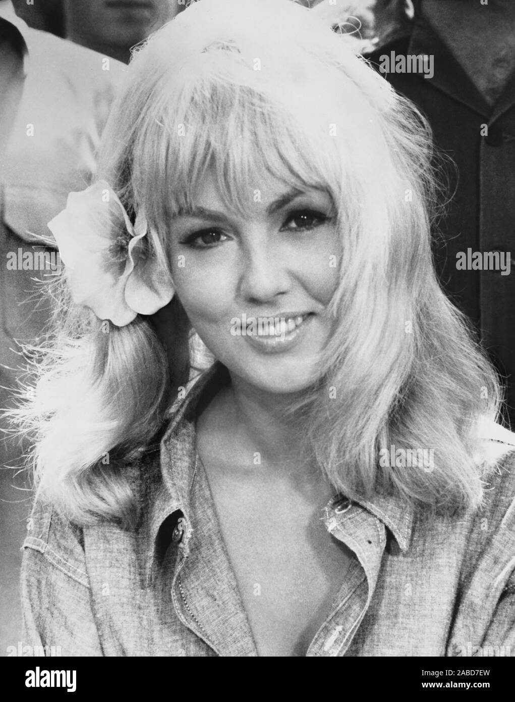 THE PRIVATE NAVY OF SGT. O'FARRELL, Mylene Demongeot, 1968 Stock Photo ...