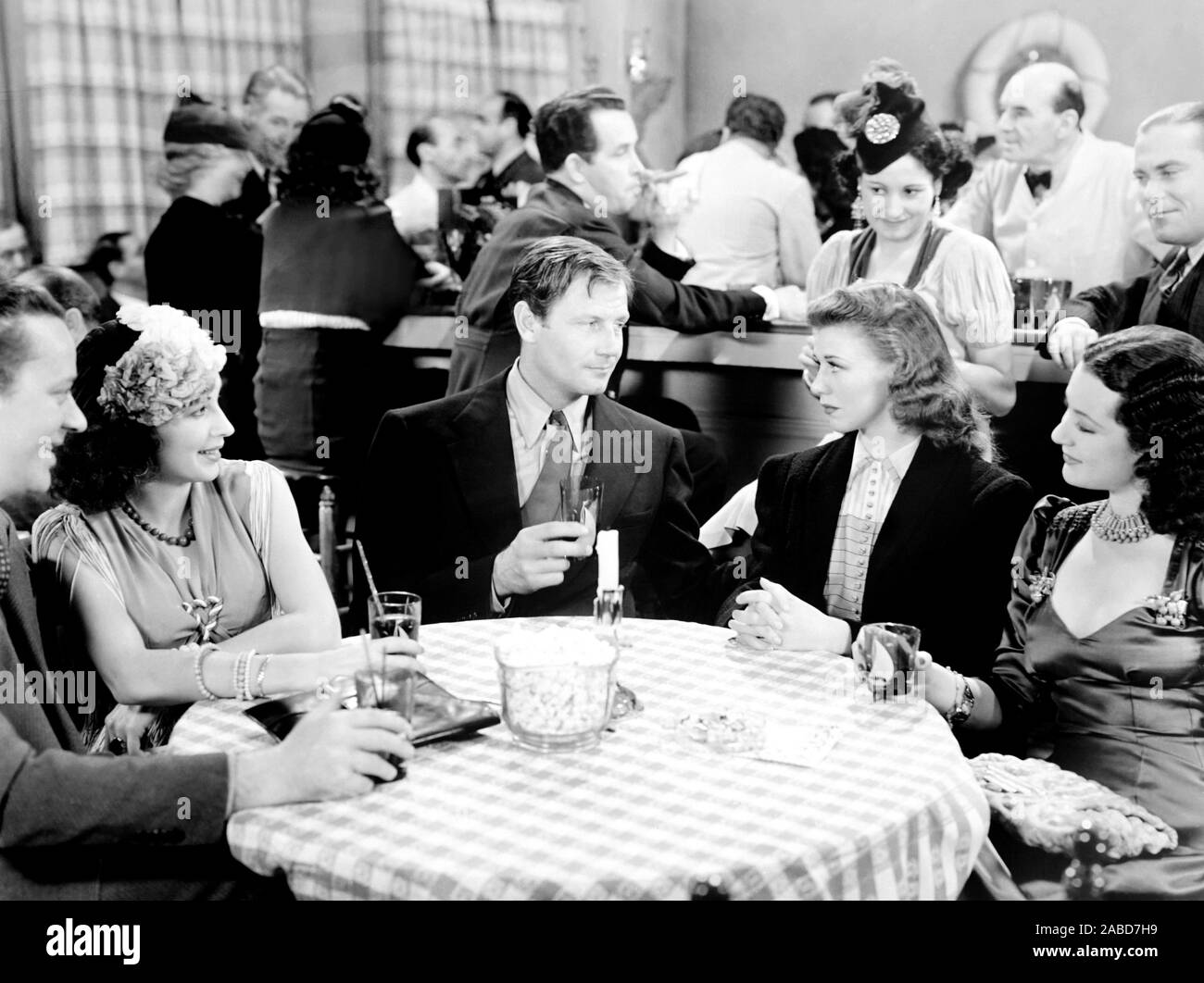 PRIMROSE PATH, seated, from left, Gene Morgan, Jacqueline Dalya, Joel ...