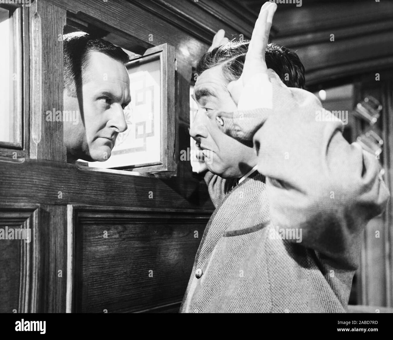 THE PUNCH AND JUDY MAN, from left: Hugh Lloyd, Tony Hancock, 1963 Stock ...