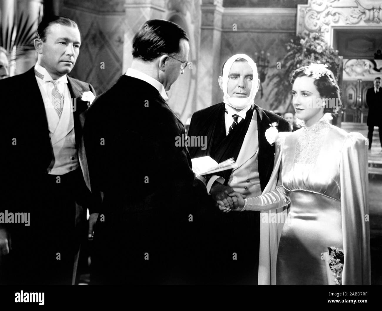 PUBLIC ENEMY'S WIFE, from left, Robert Armstrong, Harry Hayden, Pat O ...