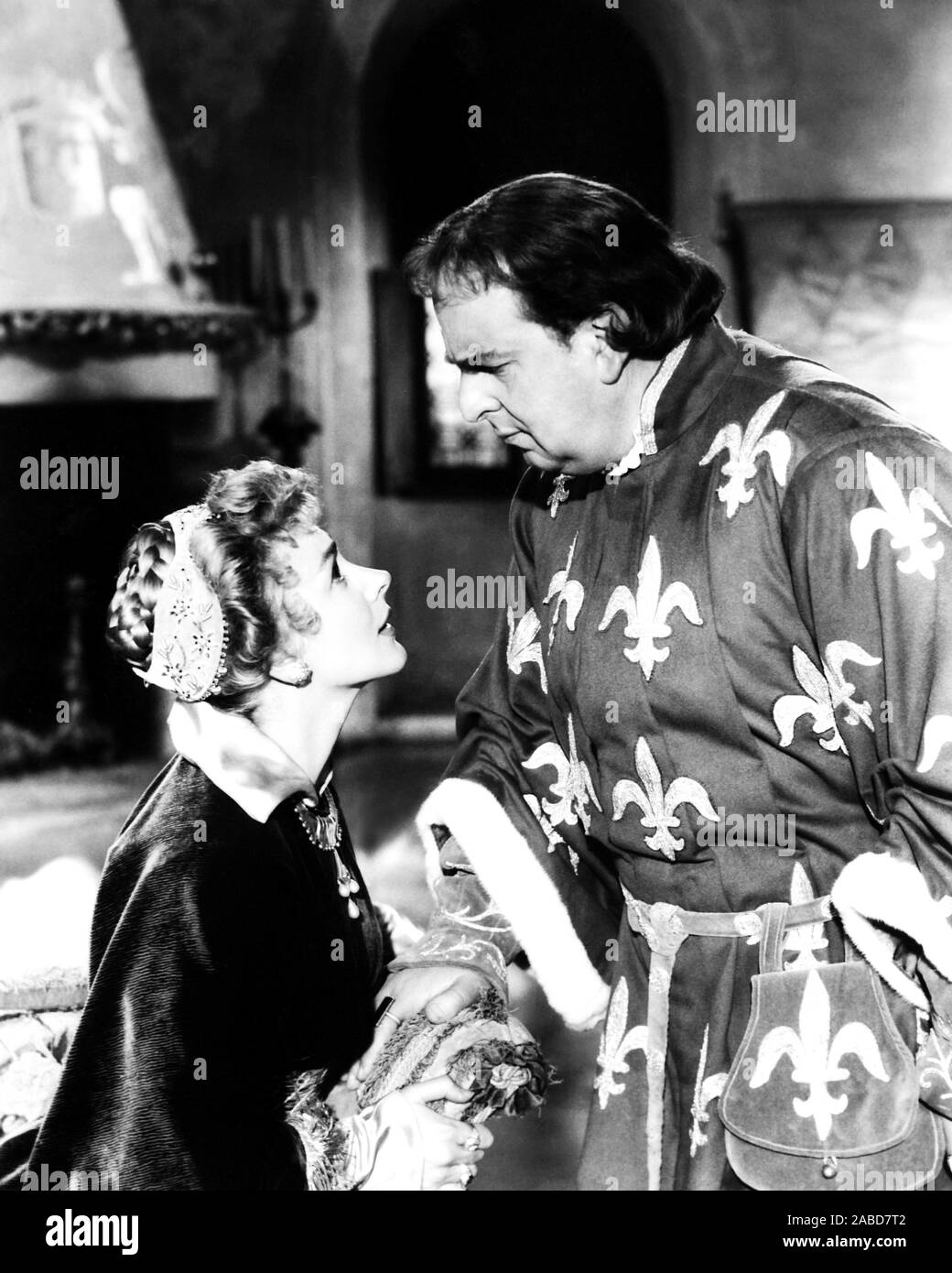 QUENTIN DURWARD, from left, Kay Kendall, Robert Morley, 1955 Stock ...