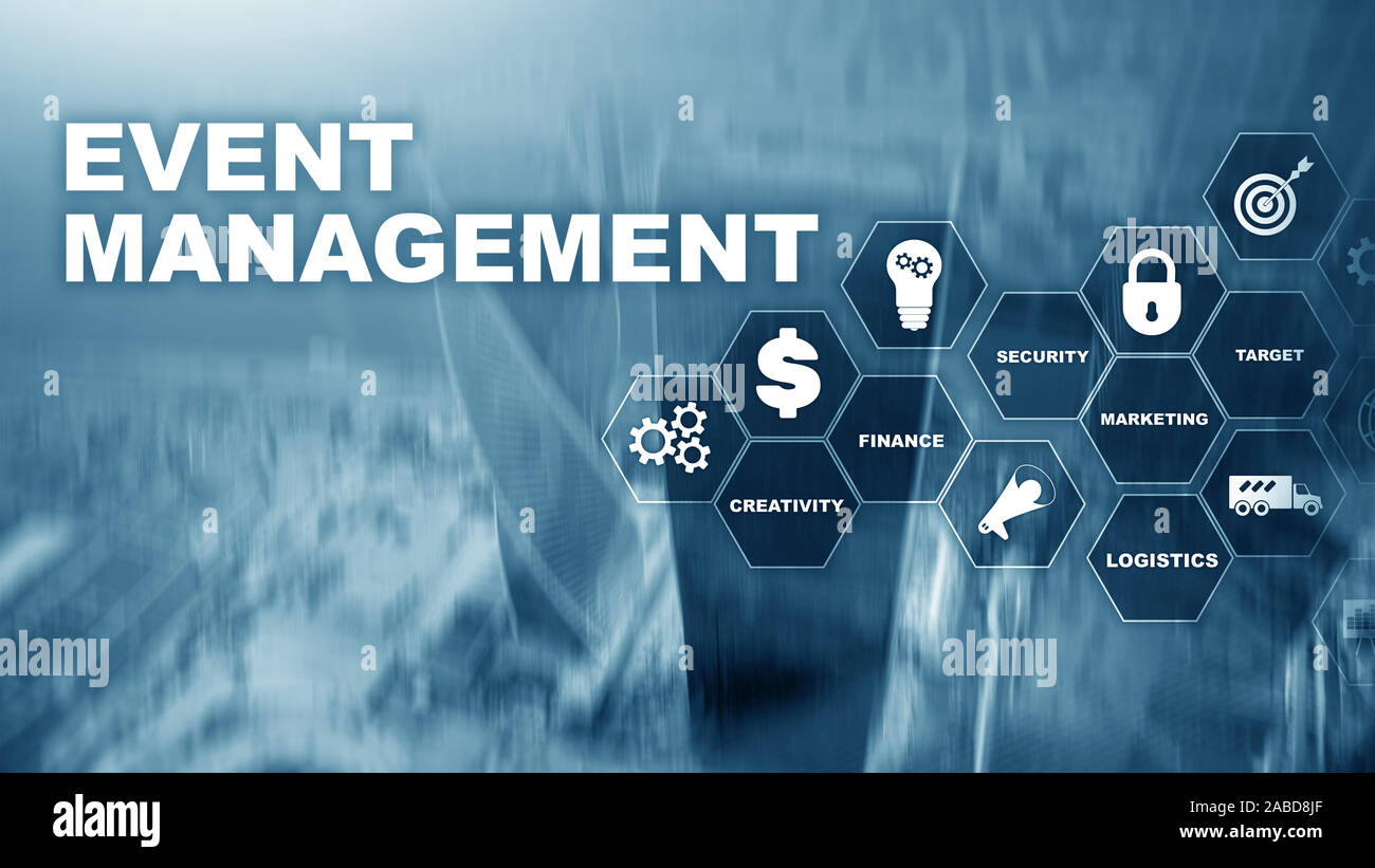 Event management Concept. Event management flowchart. Event management ...
