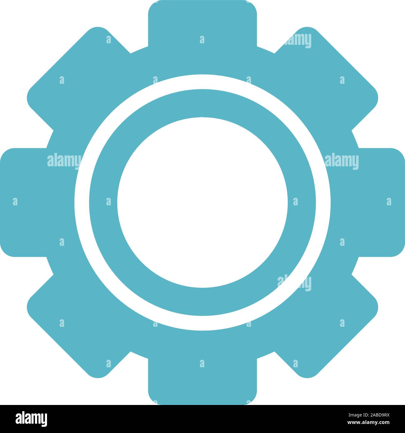 Gear icon design, Cog circle wheel machine part technology industry and ...