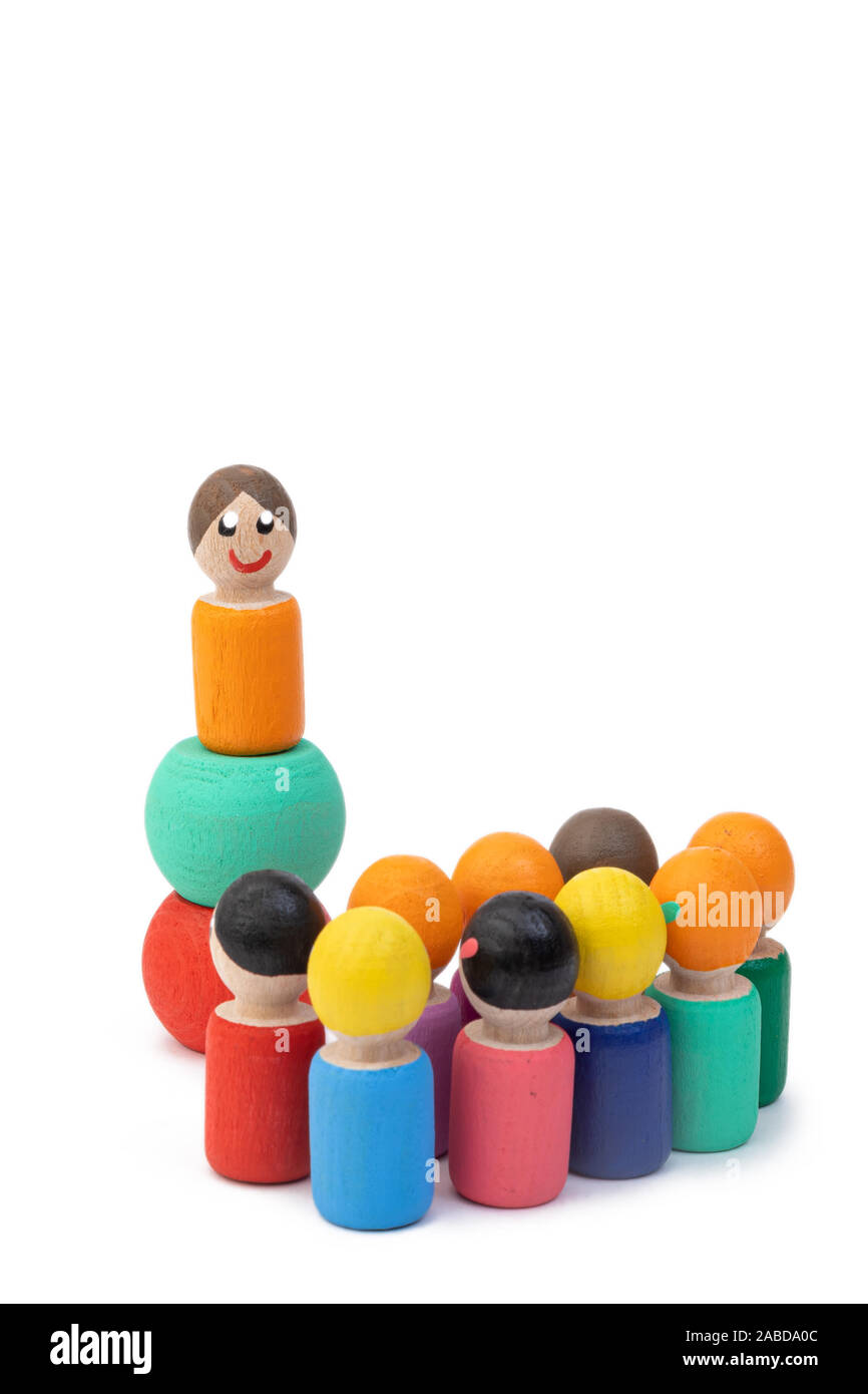 Figurine model woman in Cut Out Stock Images & Pictures - Alamy