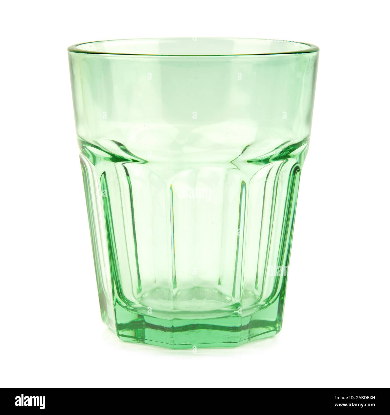 Glass isolated on white background Stock Photo - Alamy