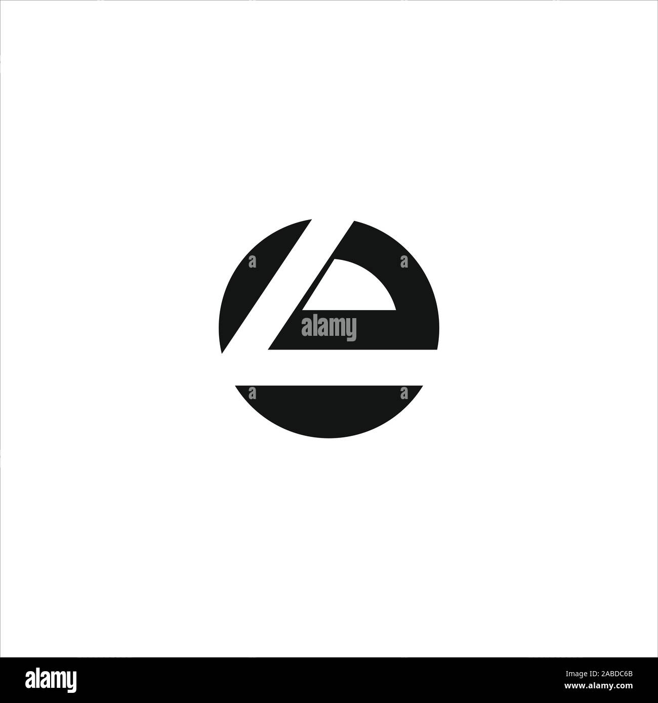 Initial letter el or le logo vector design template Stock Vector Image & Art - Alamy