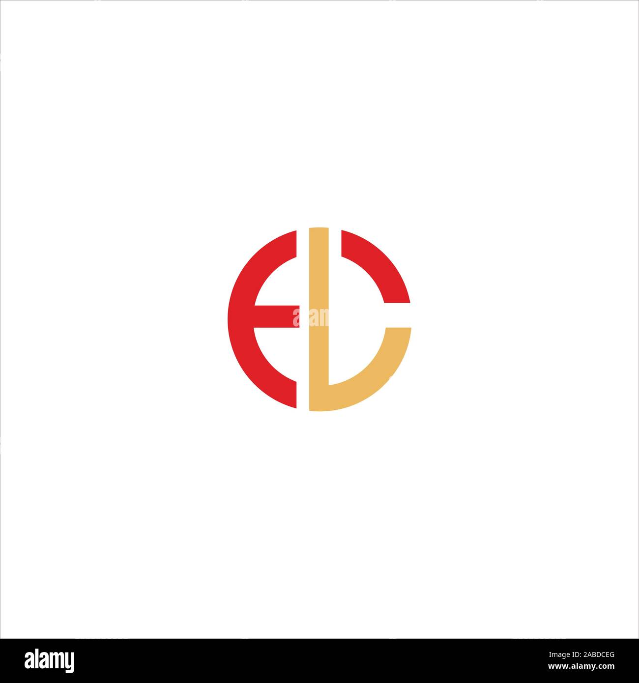 Initial letter el or le logo vector design template Stock Vector Image & Art - Alamy