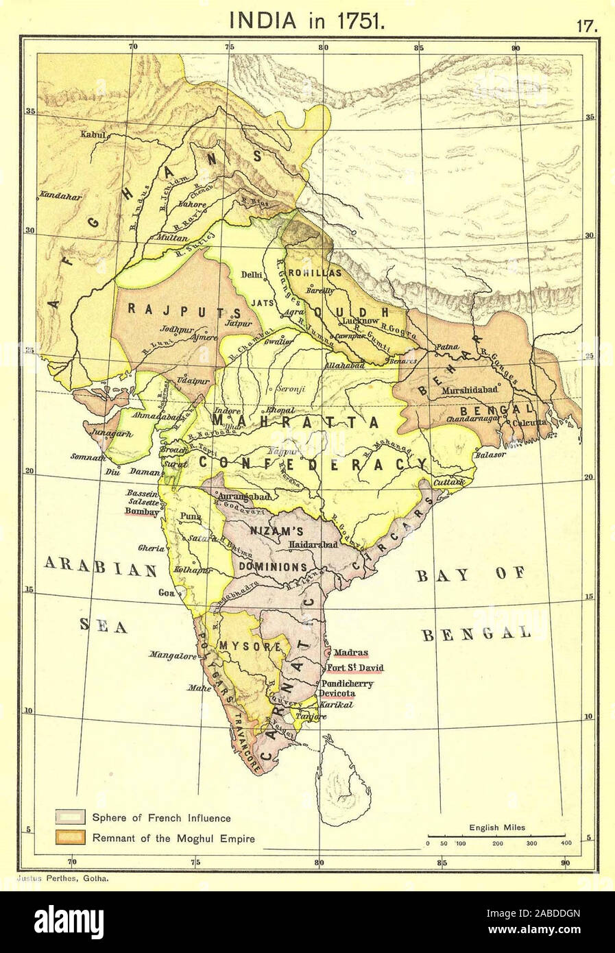 French influence india hi-res stock photography and images - Alamy
