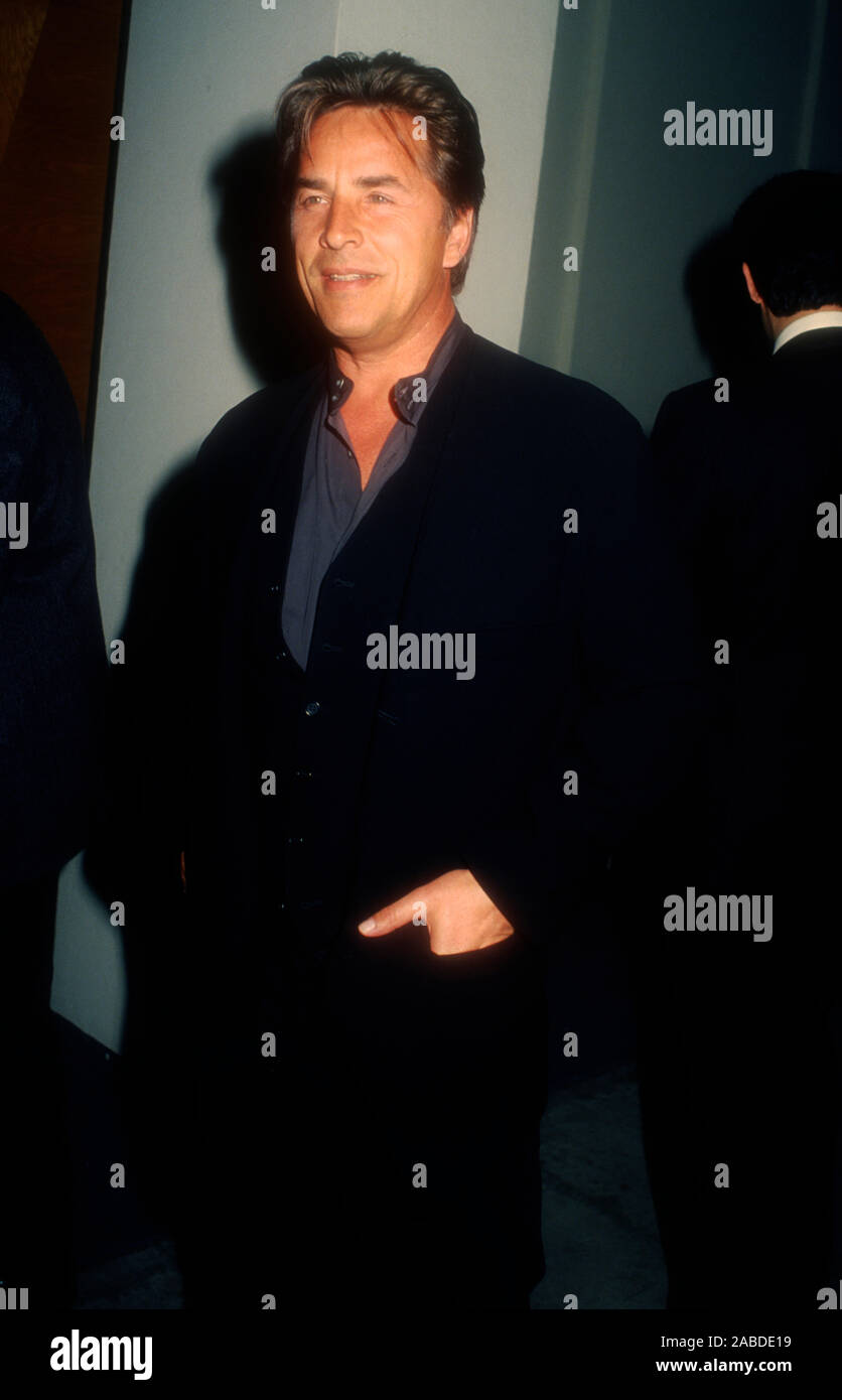 Beverly Hills, California, USA 16th March 1995 Actor Don Johnson ...