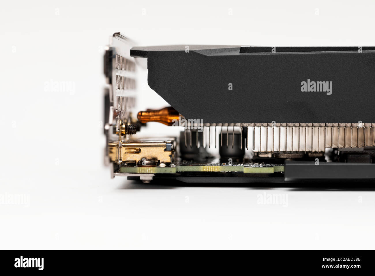 New graphic video card for cryptocurrency mining Stock Photo - Alamy