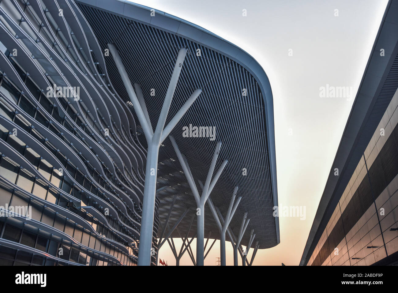 A close observation of Shenzhen World Exhibition & Convention Center in ...