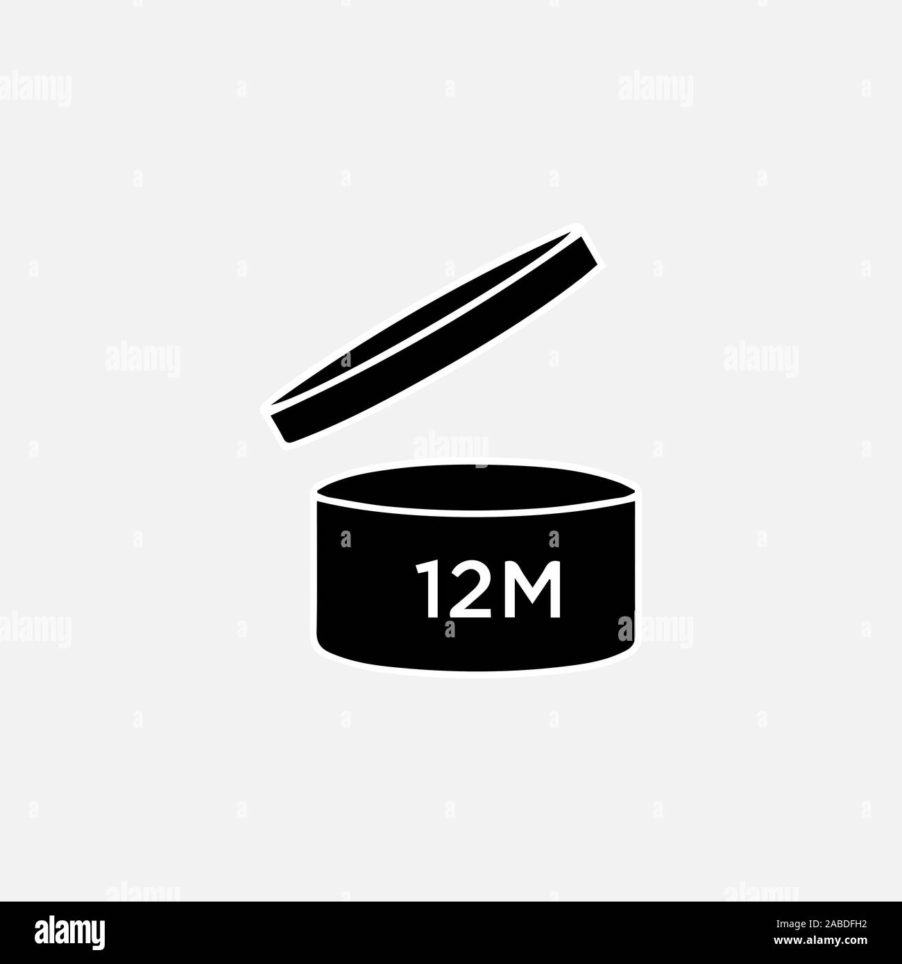 Period After Opening Symbol. Vector illustration, flat design Stock ...