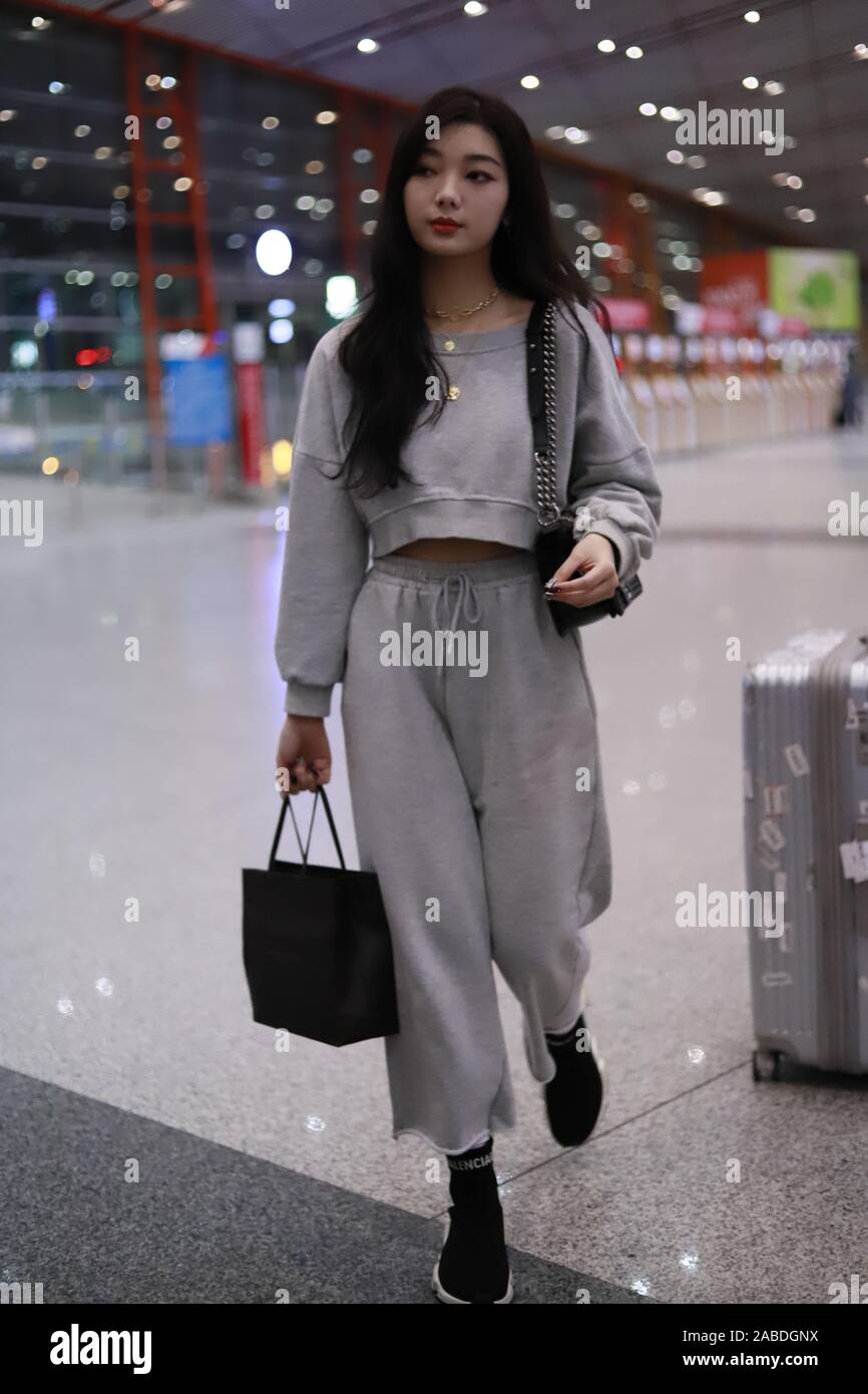 Thai singer and actress Li Ziting, also known as Mimi Lee, of Chinese teen idol group Rocket ...