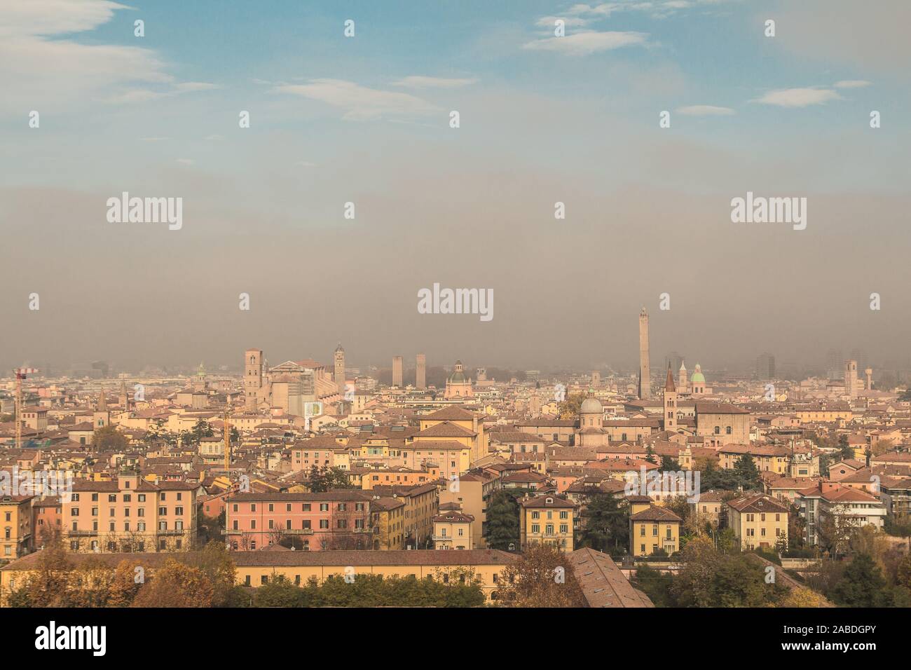 Bologna Italian town Stock Photo - Alamy