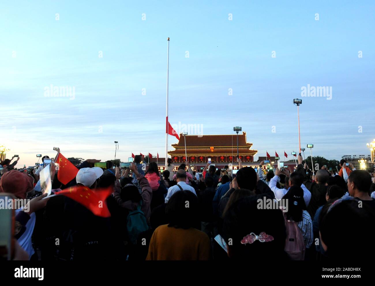 Thousands of tourists from all over the country gather to watch and ...