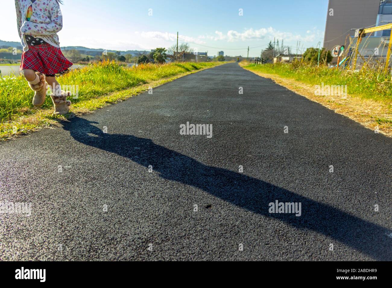 Straight road of asphalt road at sunny hi-res stock photography and ...