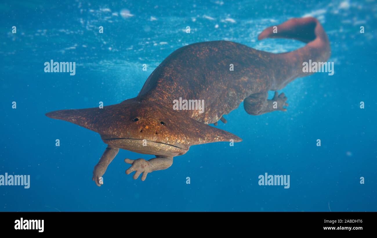 Extinct amphibian hi-res stock photography and images - Alamy