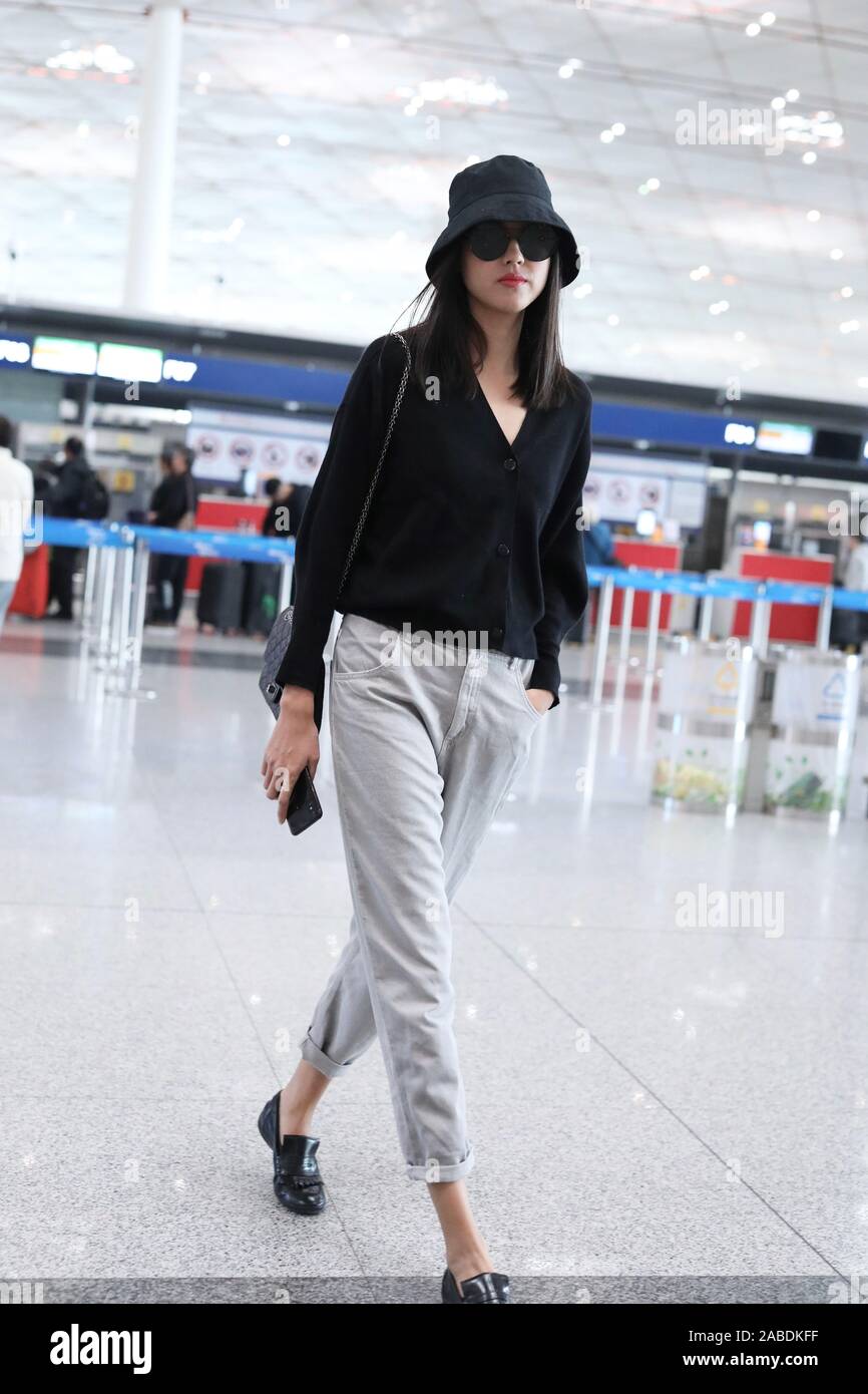 Chinese actress, singer, fashion model and beauty queen Zhang Zilin ...