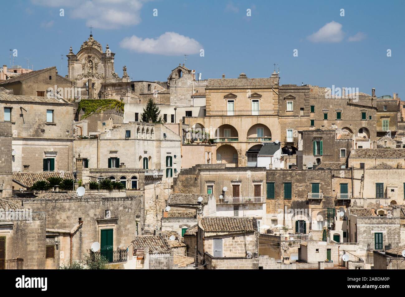 Matera Southern italy Stock Photo - Alamy