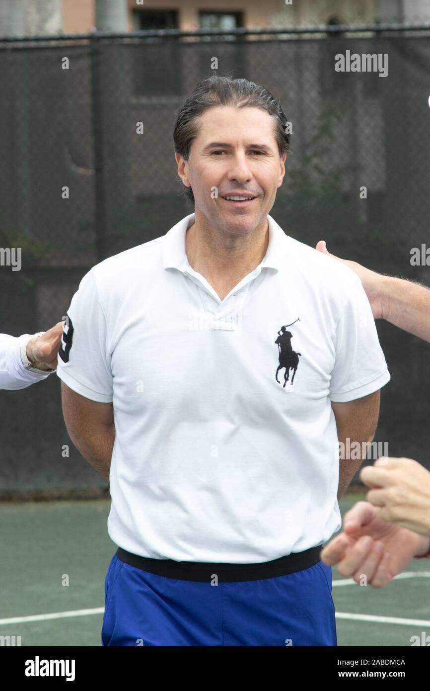 Vince Spadea arriving for the Chris Evert Pro Celebrity Tennis Classic ...