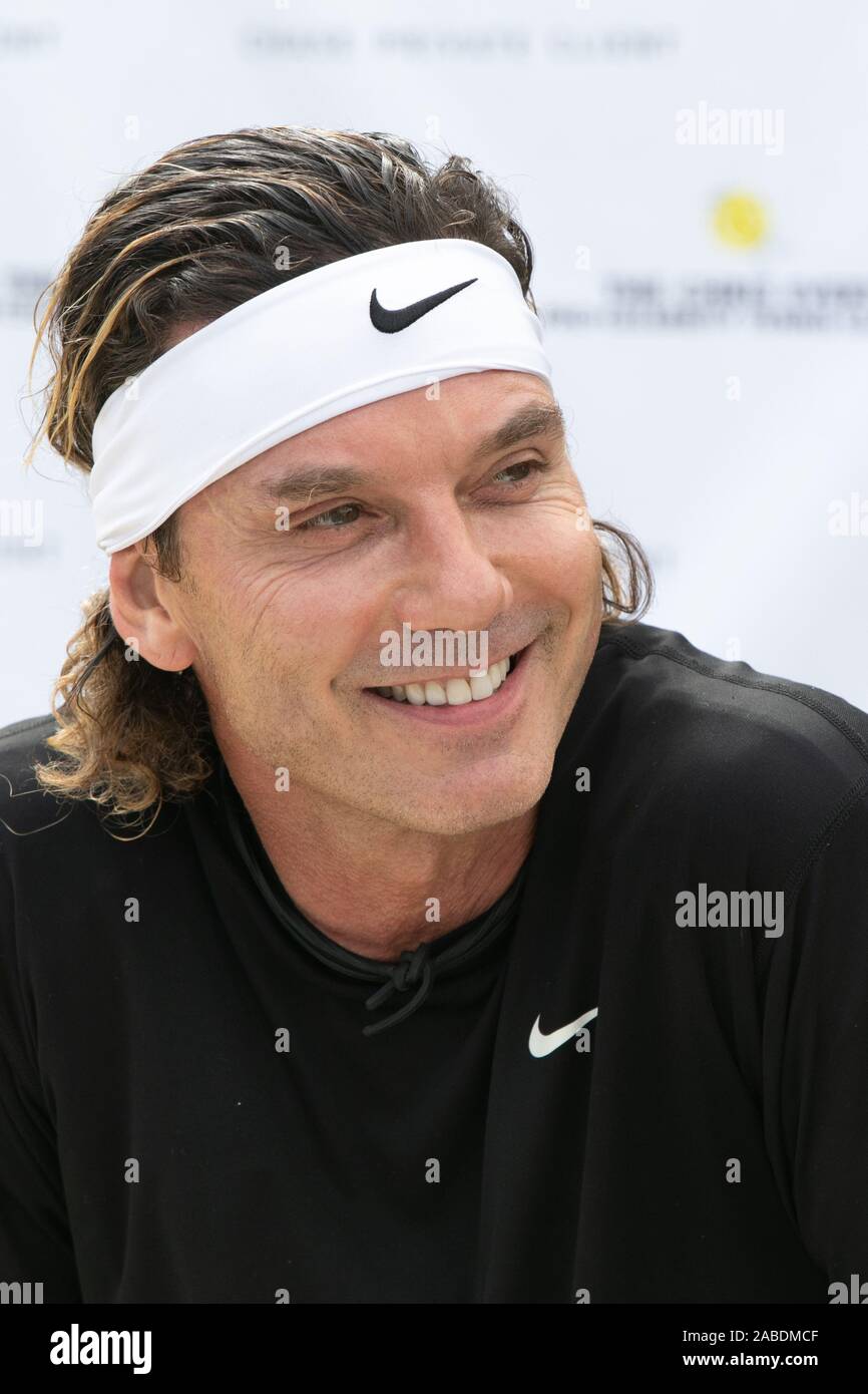 Gavin Rossdale arriving for the Chris Evert Pro Celebrity Tennis ...