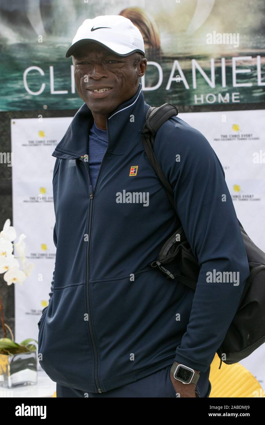 Seal arriving for the Chris Evert Pro Celebrity Tennis Classic in Boca ...