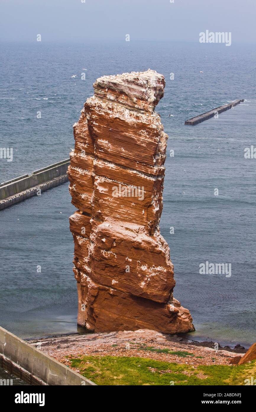 Lange Anna, Helgoland Stock Photo - Alamy