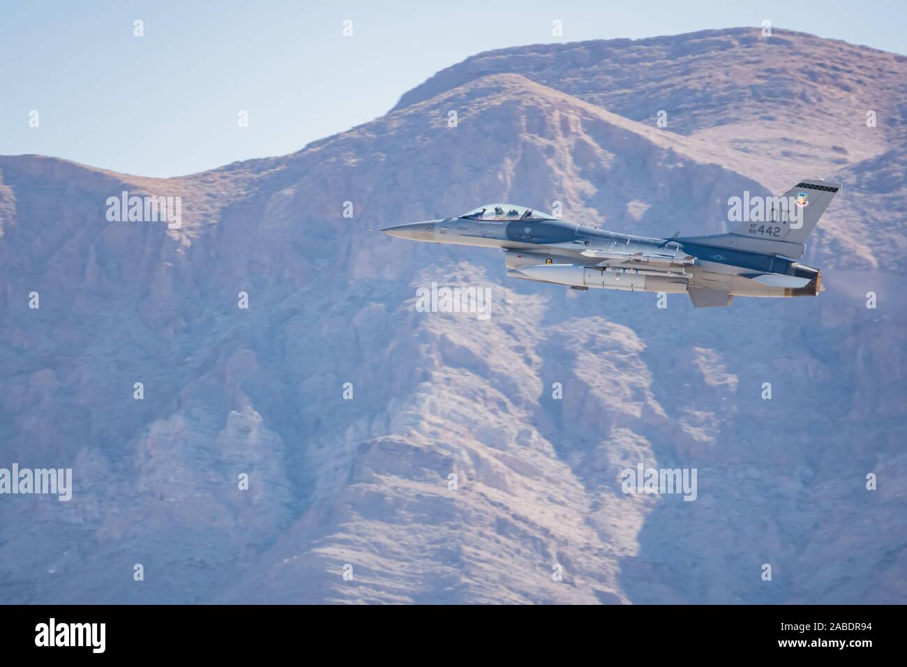 Las Vegas, NOV 17: F-22 Raptor flying demo in USAF Air show at Nellis ...