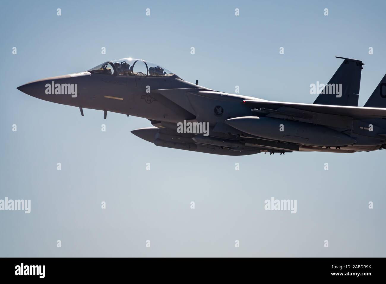 Las Vegas, NOV 17: F-22 Raptor flying demo in USAF Air show at Nellis ...