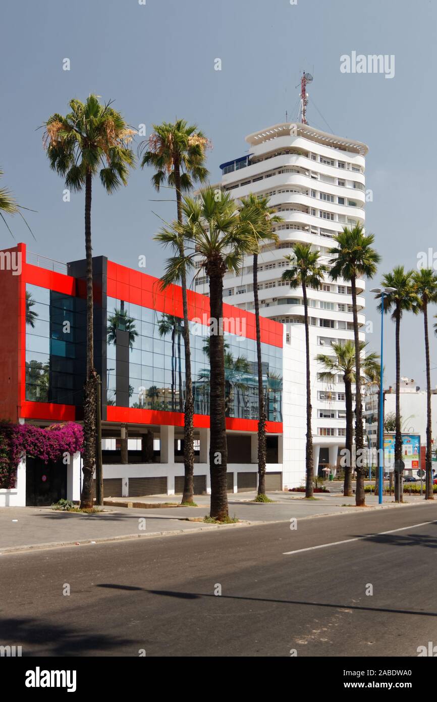 Casablanca - the white city Stock Photo - Alamy