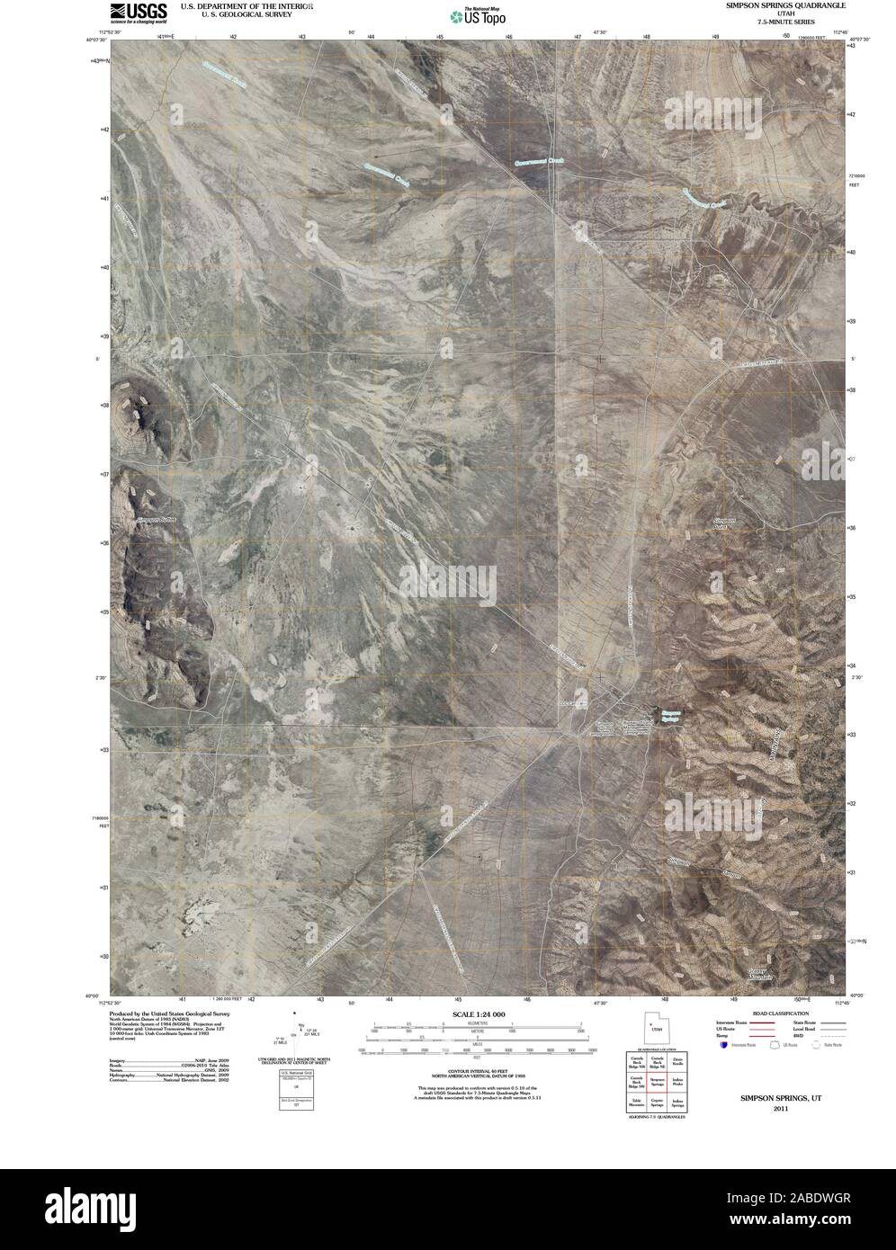 Map of simpson Cut Out Stock Images & Pictures - Alamy