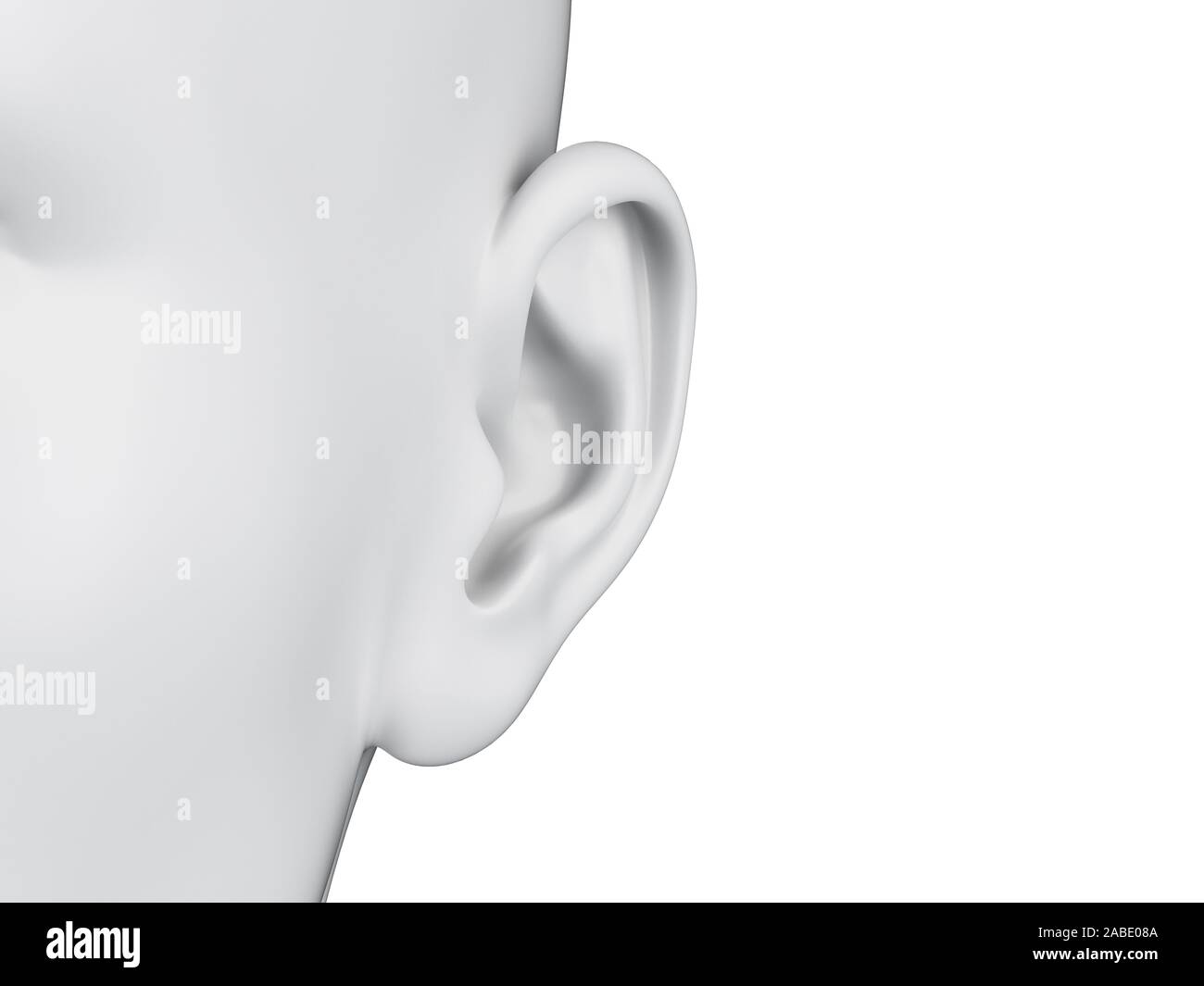 3d rendered medically accurate illustration of a grey abstract female ...