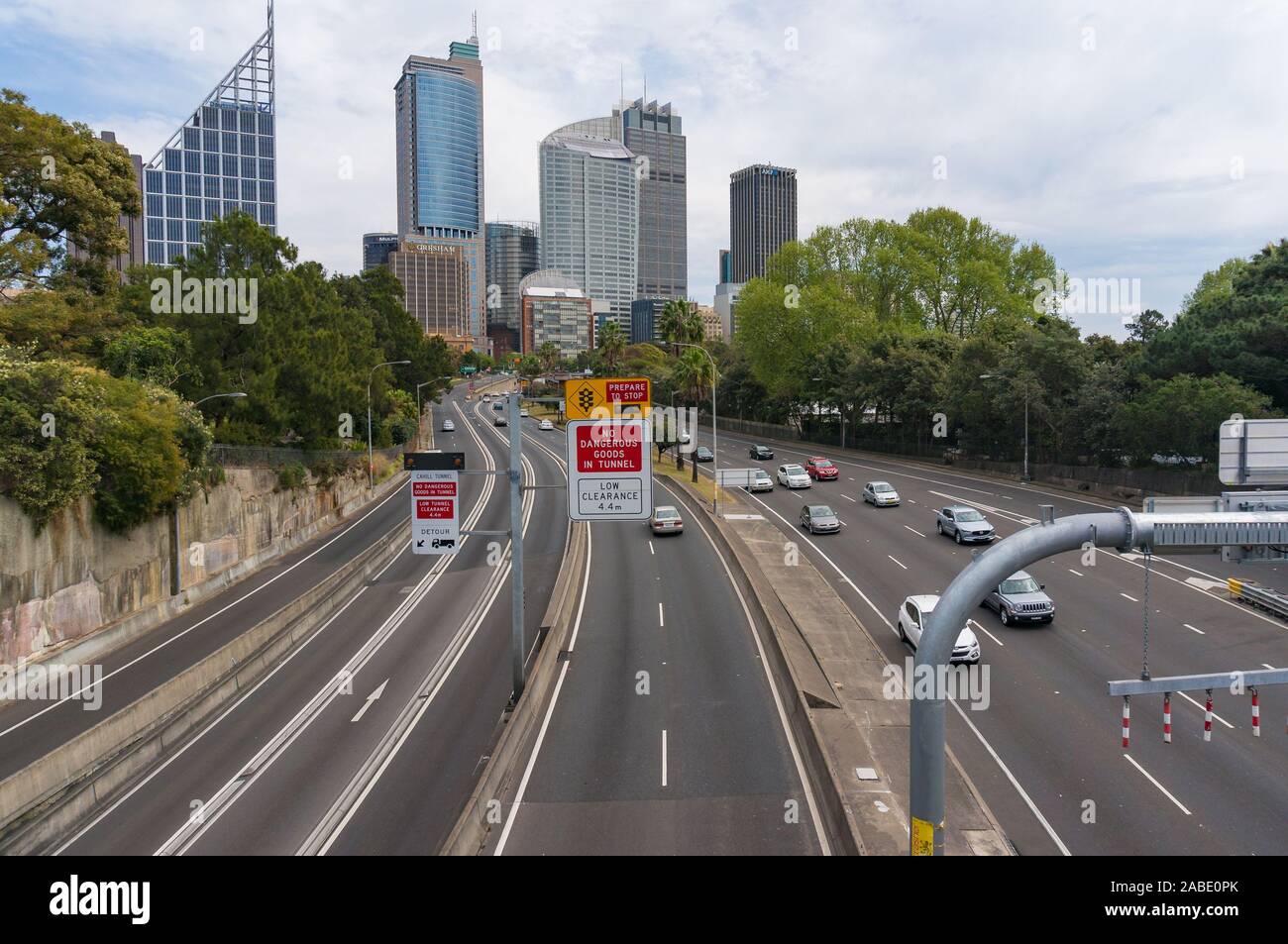 M1 link road hi-res stock photography and images - Alamy