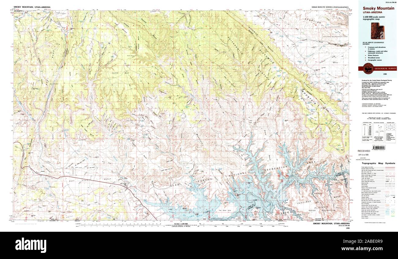 UT Smoky Mountain 251919 1985 100000 Restoration Stock Photo - Alamy