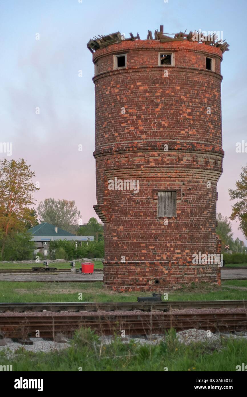 Tall water tower fell hi-res stock photography and images - Alamy