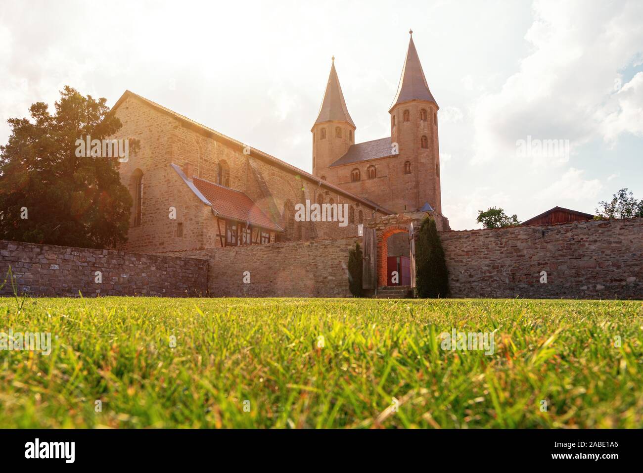 Monastery garden hi-res stock photography and images - Alamy