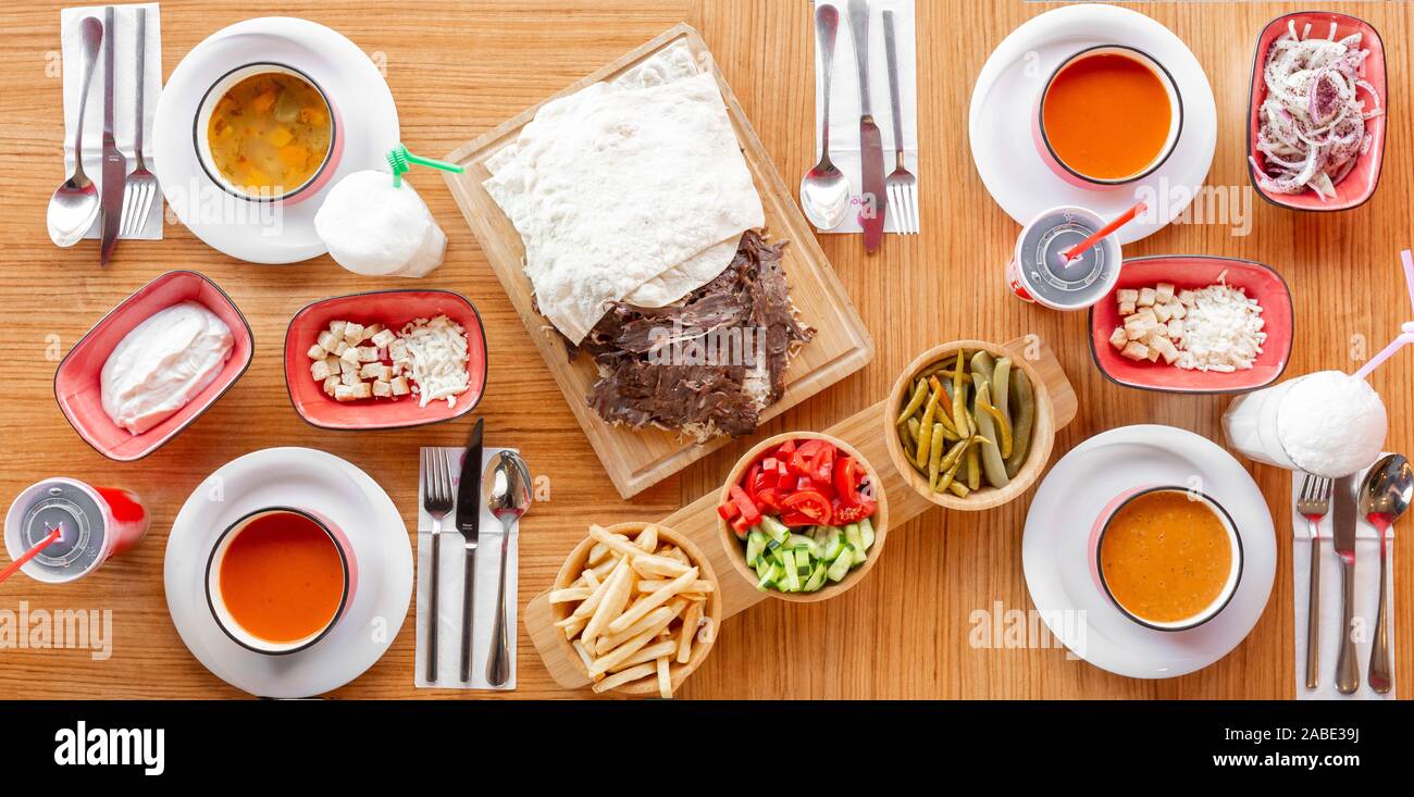Meze lunch hi-res stock photography and images - Alamy